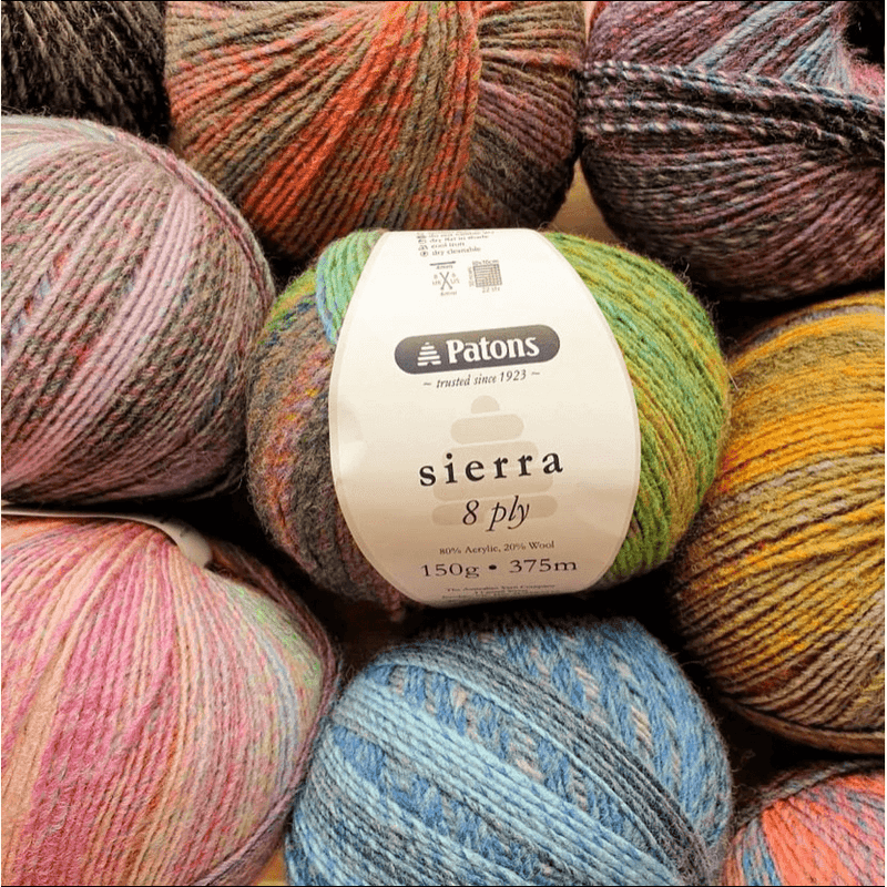 Patons Sierra 8PLY 150g | | CRAFT2U