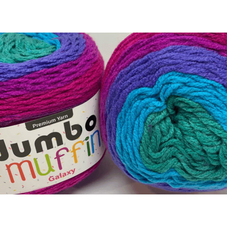 Yatsal Jumbo Muffin Cake Yarn 8Ply 200g | | CRAFT2U